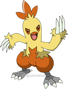 GIF de Combusken guardia para compartir en Combusken - GIF Animado ...