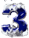 GIF de Numero tres para compartir en Numeros Tres - GIF Animado | MISTERGIF