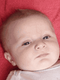 Bebe sonriendo en Caras De Bebe - GIF Animado | MISTERGIF