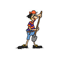 Pirata y pala en Piratas - GIF Animado | MISTERGIF