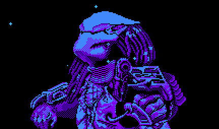 GIF de Predator pixelado para compartir en Depredador - GIF Animado ...