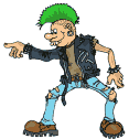 GIF de Punk para compartir en Punkies - GIF Animado | MISTERGIF