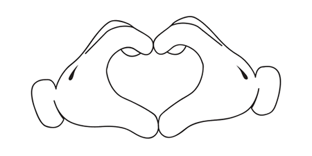 GIF de Manos mickey mouse para compartir en Siluetas Mickey Mouse - GIF ...