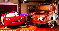 GIF de Rayo mcqueen mate para compartir en Cars - GIF Animado | MISTERGIF